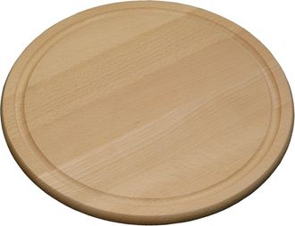KESPER 68442 Fleischteller aus Buche, 25 cm