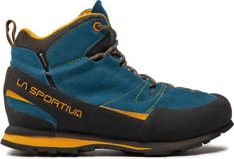 La Sportiva Trekkingschuhe La Sportiva Boulder X Mid Gtx GORE-TEX 17EBY Dunkelblau