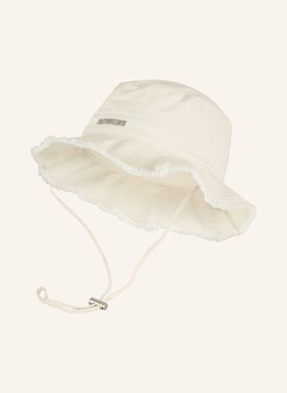 Jacquemus Jacquemus Bucket-Hat Le Bob Artichaut weiss