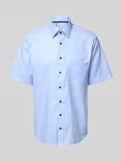 Eterna Comfort Fit Business-Hemd aus Baumwolle mit Kentkragen