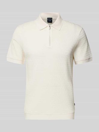 Joop Slim Fit Poloshirt mit Rei&szlig;verschluss Modell Franciscojose