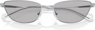 Emporio Armani unisex, Accessoires, Gris, Taille: 55 MM Ea2174B Lunettes de soleil