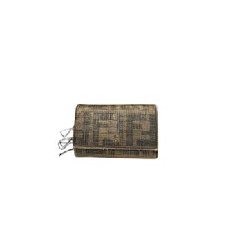 Fendi Porte-cl&eacute;s en toile Pre-owned - Femme - Pre-owned - Brun - Taille: ONE Size