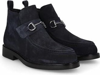 Lince Lince Bottine &agrave; fermeture &eacute;clair d&eacute;corative m&eacute;tallique confortable | Semelle en caoutchouc | Semelle int&eacute;rieure en gel amovible | I52405 | Fabriqu&eacute;es 