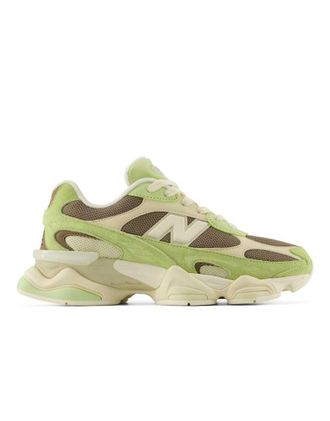 New Balance 9060r baskets en lime sec-Vert