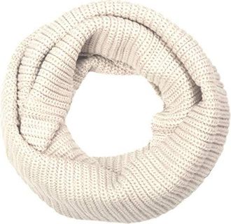 styleBREAKER Snood en maille fine unisexe | Col doux et extensible &agrave; fines c&ocirc;tes pour lhiver | Tour de cou chaud pour femmes et hommes, Beige