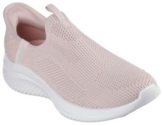 Skechers Slip-On Sneaker SKECHERS ULTRA FLEX 3.0-EASY WIN, Damen, Gr. 40, rosa, Textil, Schuhe, Slipper, Sneaker mit Handsfree Slip-ins Technologie