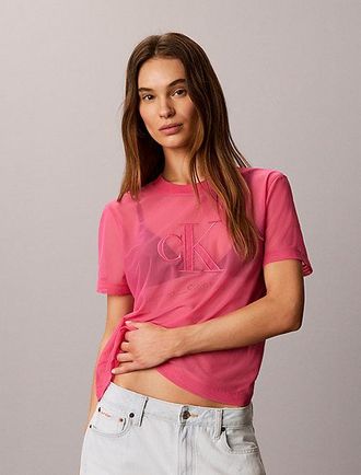 Calvin Klein Chemise en maille transparente - Pride