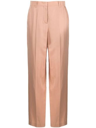 Krizia Klassische High-Waist-Hose - Nude