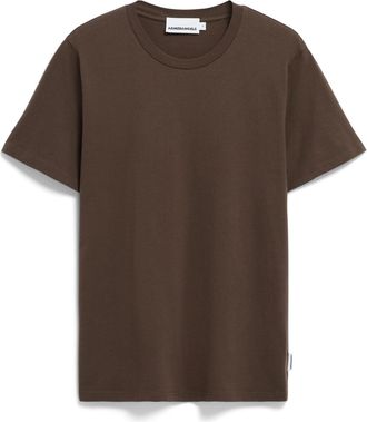 Armedangels Herren Regular T-Shirt aus Bio-Baumwolle JAAMES Regular Fit Tree Shade