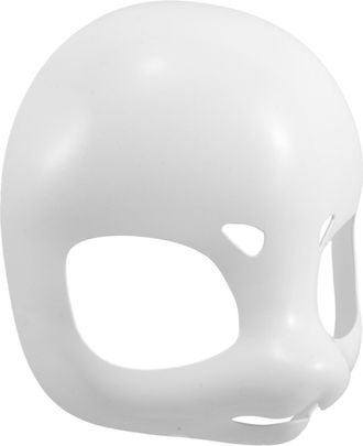 Cabilock Realistische Hundeschädel Maske aus Kunststoff Bequeme Cosplay Tierkopfmaske für Halloween und Karneval Langlebige Gothic Schädel Maske für Party und 