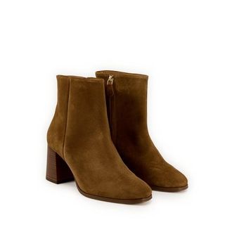 Maison Toufet Bottines &agrave; talon en cuir