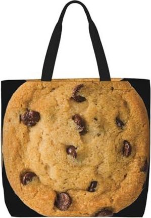 Generic Biscuit Au Chocolat Sac A Main Femme D&eacute;contract&eacute; Tote Bag R&eacute;utilisable Sac Cabas Pour Universit&eacute; Travail Gym