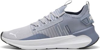 Puma Unisex Softride Symmetry Fuzion LS Straßenlaufschuh, Grau Sky-Vibrant Silver White, 39 EU, Gray Sky, leuchtendes Silber, PUMA Weiß, 39 EU