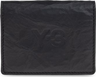 Yohji Yamamoto unisex, Accessoires, Noir, Taille: ONE Size Porte-cartes en cuir