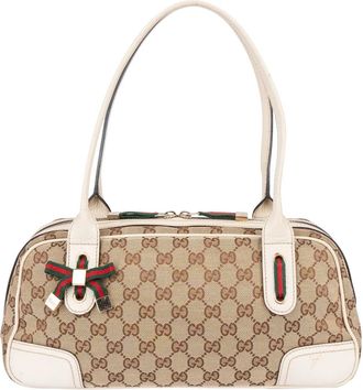 Gucci Crossbody Bags - Gucci GG Monogram Princy Handbag - Gr. unisize - in Braun - für Damen