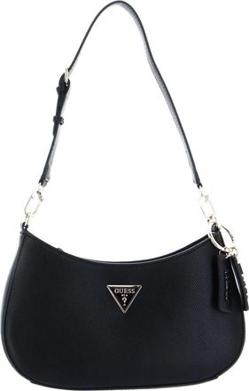 Guess Women Noelle TOP Zip Shoulder Bag, Schwarz