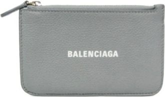 Balenciaga unisex, Pre-owned, Gris, Taille: ONE Size Portefeuille en cuir doccasion