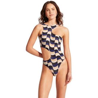 Seafolly Damen Badeanzug ModernTake Cut-Out One Piece