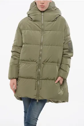 Bacon Multipocketed CLOUD Down Jacket with Drawstringed Waist size S