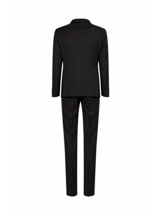 Tagliatore Mens Suit Vesuvio Dark Brown Virgin Wool Suits