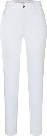 MAC Broeken Stretch-Jeans MAC Dream, Damen, Gr. 42, L&auml;nge 30, wei&szlig; (wei&szlig; denim), Denim/Jeans, Obermaterial: 48% Polyester, 47% Baumwolle, 5% Elasthan, eng normal,