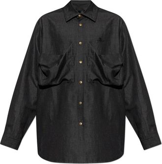 Vivienne Westwood Homme, Chemises, Bleu, Taille: L Casual Chemises