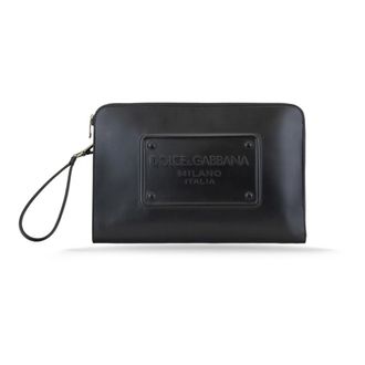 Dolce & Gabbana Leder Clutch Bag - - Accessories - Herren - Schwarzk - ONE SIZE