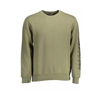 Napapijri Smaragdgrner Casual Baumwollmischungspullover - - Sweatshirts & Hoodies - Herren - Gr&uuml;n - 2XL