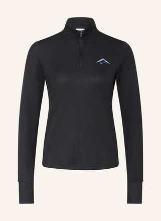 Nike Laufshirt Trail schwarz