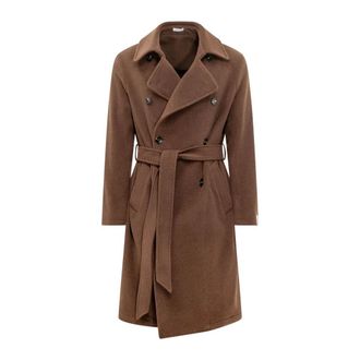 Breras Milano Cappotto DP - - Coats - Herren - Braun - 2XL