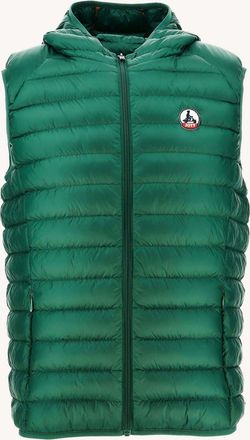 Jott Doudoune sans manches &agrave; capuche Vert fonc&eacute; Pat - Taille 3XL