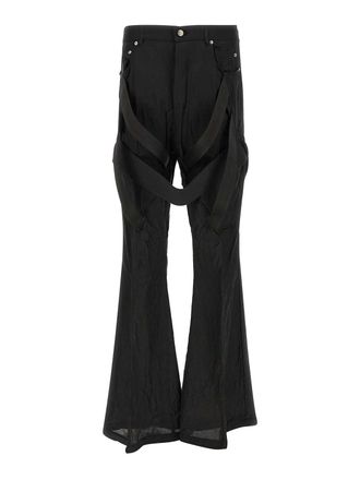 Rick Owens Schlagjeans - Schwarz