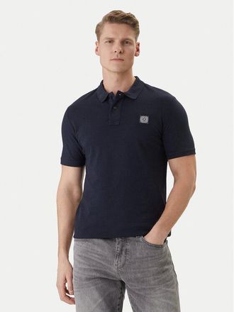 Guess Poloshirt M2YP24 KC9T1 Dunkelblau Regular Fit