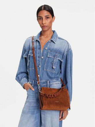 Coccinelle Handtasche P6P Boheme Suede Bimaterial E1 P6P 58 01 01 Braun