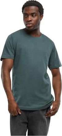 Build Your Brand Homme By004 Round Neck T-Shirt, Vert, XXL EU