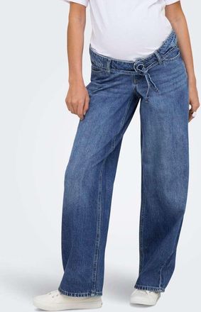 Only Jean droit - Bleu moyen