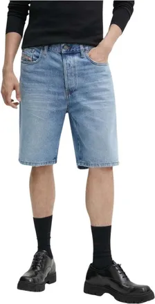 Diesel Homme, Shorts, Bleu, Taille: W34 Denim Shorts