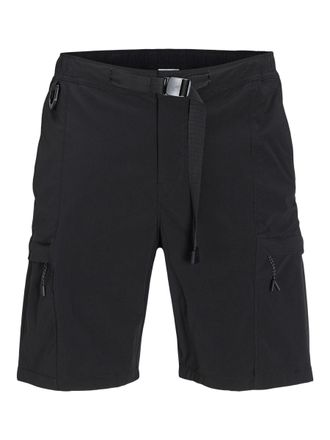 Jack & Jones Herren Cargo Shorts Jogger Fit Cargo Shorts 12258919,Schwarz,S