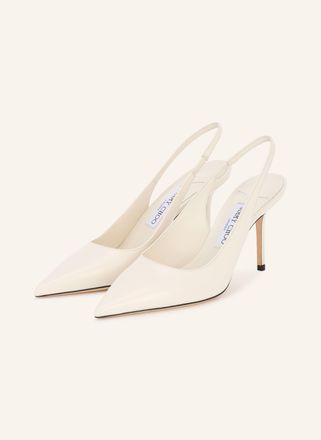 Jimmy Choo London Slingpumps Love 85 weiss