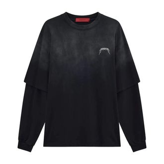 Acupuncture Metal L/s Tee - - Tops - Herren - Schwarzk - L