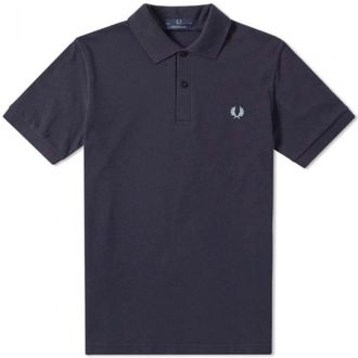 Fred Perry M3 Polo - - Tops - Herren - Blau - S