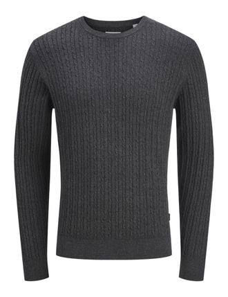 Jack & Jones Jjeemil Knit Cable Crew Neck Noos