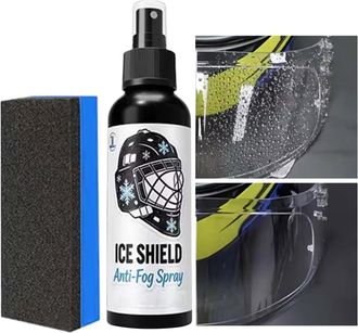 Generico Anti-Beschlag-Spray f&uuml;r Hockeyhelme | Anti-Beschlag-Zubeh&ouml;r f&uuml;r Brillen | f&uuml;r Skater, Wintersportspieler, Trainer, Schiedsrichter und Torh&uuml;ter
