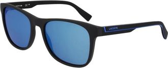 Lacoste Homme, Accessoires, Noir, Taille: ONE Size Lunettes de soleil &agrave; monture inject&eacute;e avec verres d&eacute;grad&eacute;s