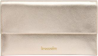 Braccialini Femme, Sacs, Jaune, Taille: ONE Size Jinny Leather Sachet