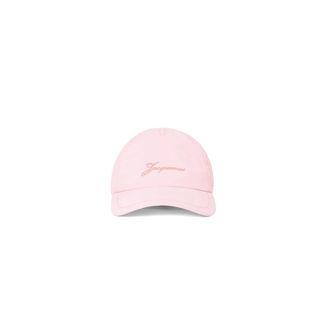 Jacquemus unisex, Accessoires, Rose, Taille: 56 CM La Casquette Baluchon