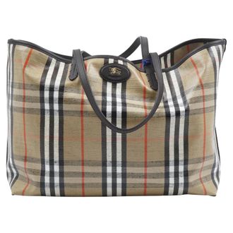 Burberry Femme, Sacs, Multicolore, Taille: ONE Size Highlands Medium Tote