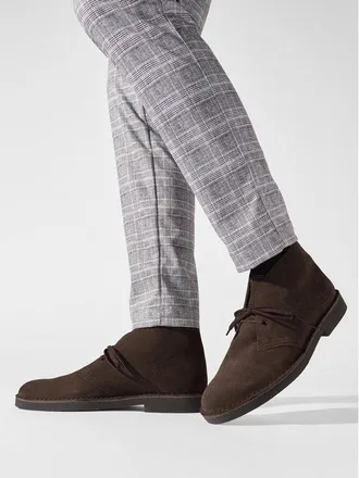 Clarks Schn&uuml;rschuhe Desert Bt Evo Dark Braun