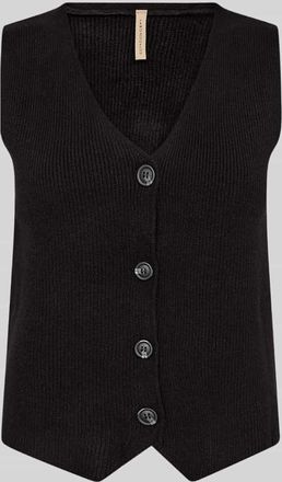Soyaconcept Regular Fit Weste aus Viskose-Mix Modell KANITA
